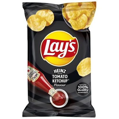 Heinz Tomato Ketchup Chips - Lay's - 200 g - Foodlux