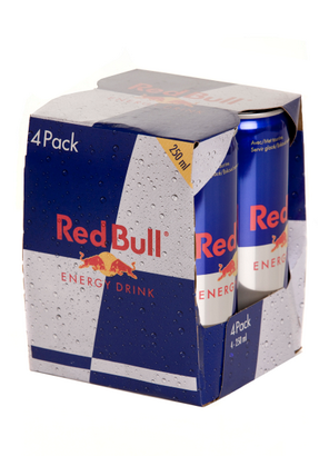 Red Bull Energy Drink 4x25cl - Foodlux