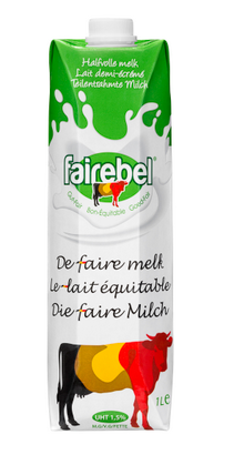 Fairebel Lait Demi-Écrémé 1 L - Foodlux