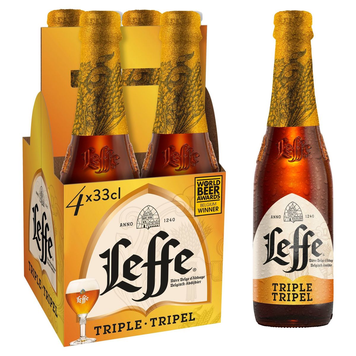 LEFFE TRIPLE 4X33CL -VC- darkoct02
