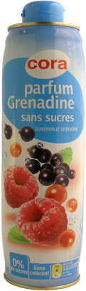 Cora 0% de sucres parfum grenadine 75cl - Foodlux