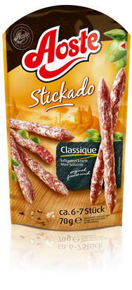 Aoste Stickado Classique Salami-Sticks 70 g - darkoct02